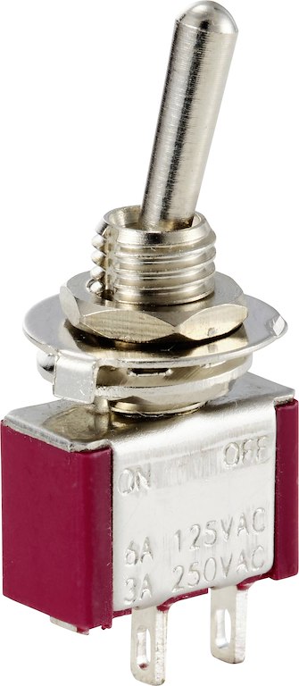 TRU Components TC-12819608 prekidač 6 A 125 V/AC, 250