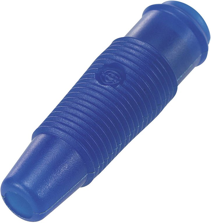 Laboratorijska uticnica, ravna uticnica, precnik kontakta: 4 mm, plava Tru Components TC-R8-107