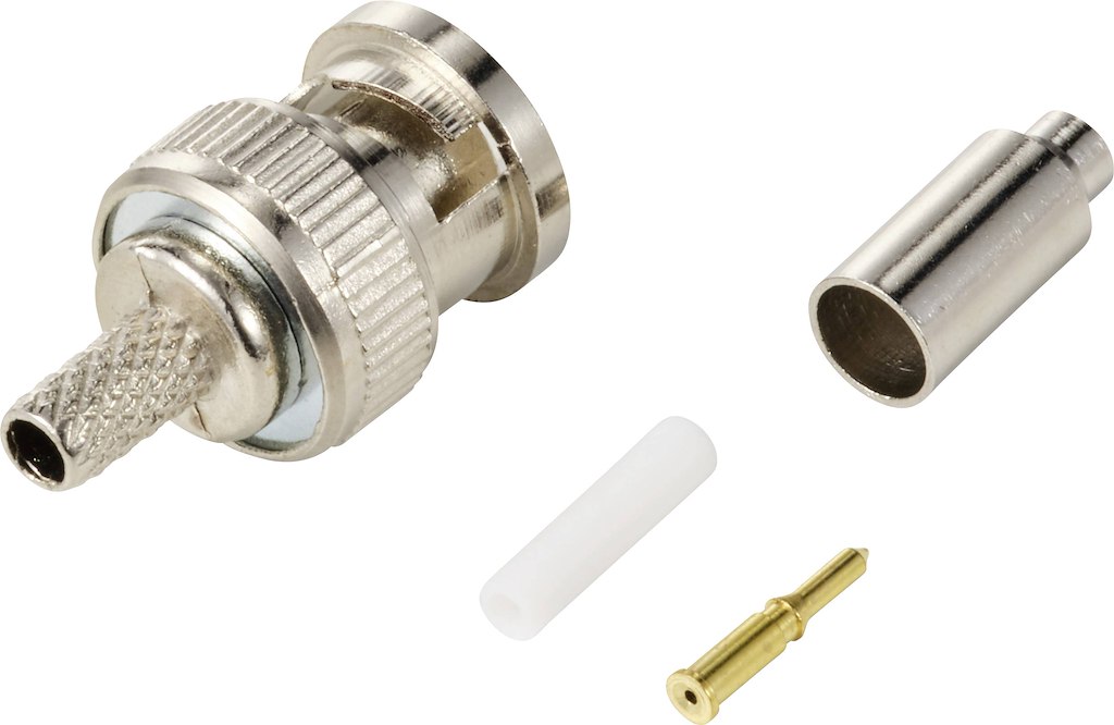 Tru Components TC-12885928 BNC konektor ravni muski konektor 50 Ohm