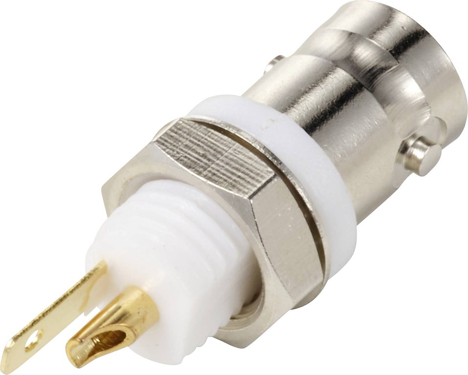 Tru Components TC-12885924 BNC konektor zenski konektor za ugradnju, vertikalni 50 Ohm