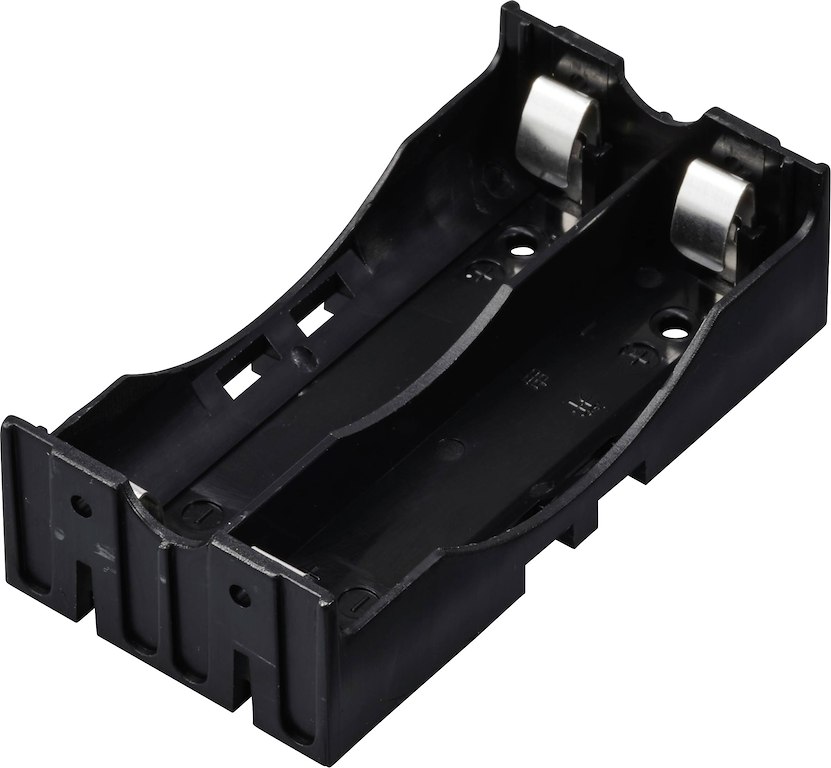 Tru Components TC-13220704 drzac baterije 2* 18650 kontaktnih polova (D * S * V) 78 * 40 * 21 mm