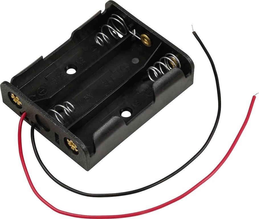 Tru Components TC-13220624 drzac baterije 3* Mignon (AA) kabl (D * S * V) 57 * 47 * 15 mm
