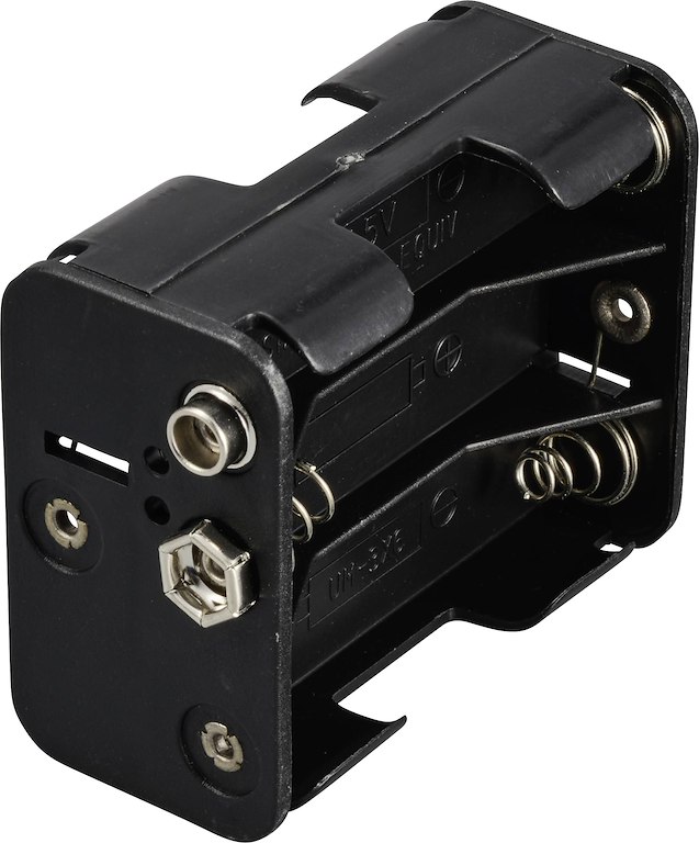 Tru Components TC-13220544 drzac baterije 6* Mignon (AA) konektor za brzo povezivanje (D * S * V) 61 * 48 * 29 mm