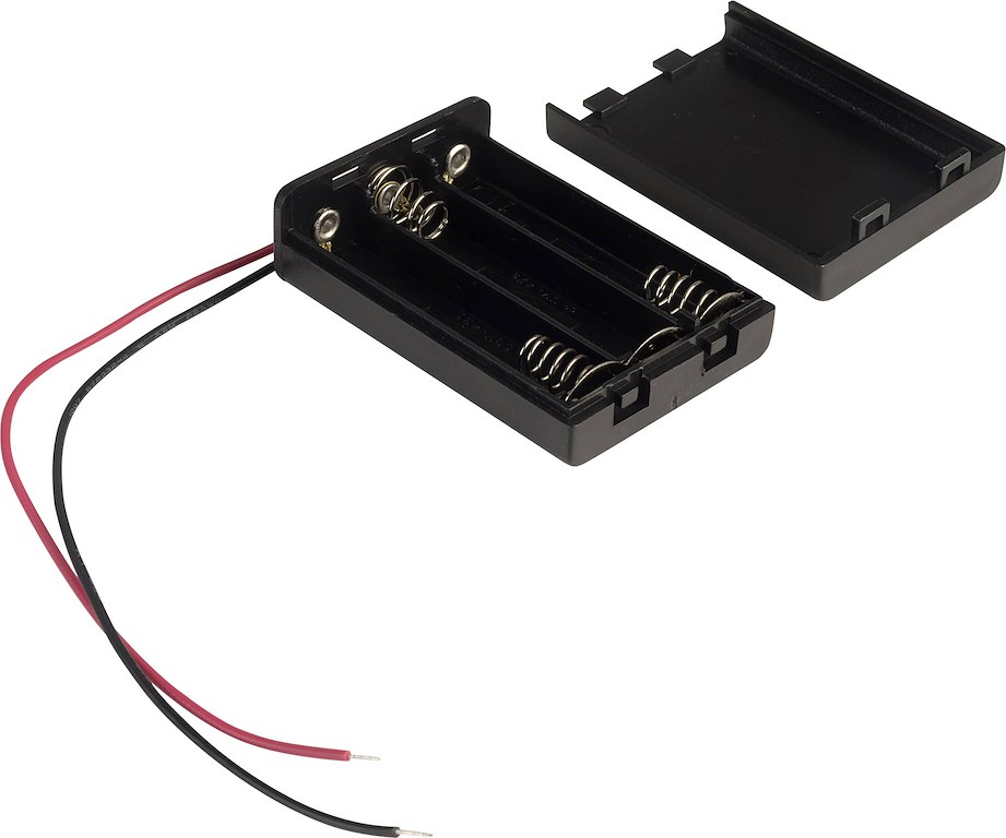 Drzac baterije 3* Micro (AAA) kabl Tru Components SBH431A