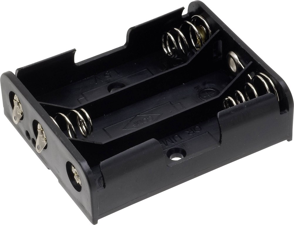 Drzac baterije 3* Mignon (AA) lemni terminal Tru Components BH-331D