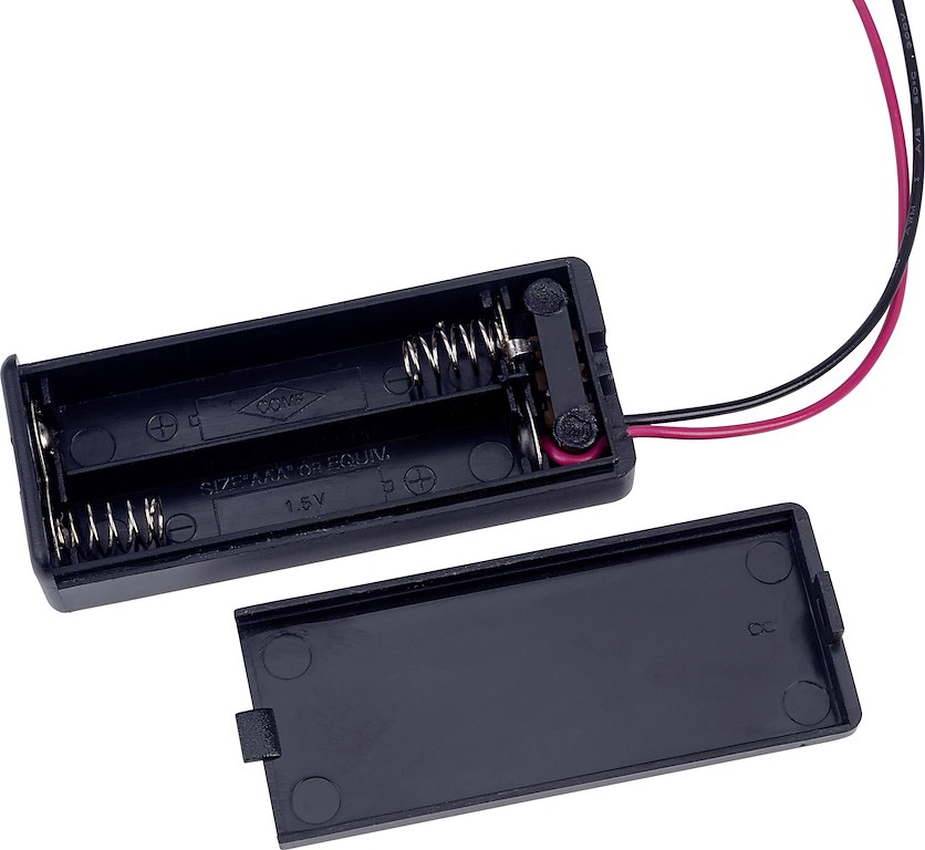 Drzac baterije 2* mikro (AAA) kabl Tru Components SBH421-1AS