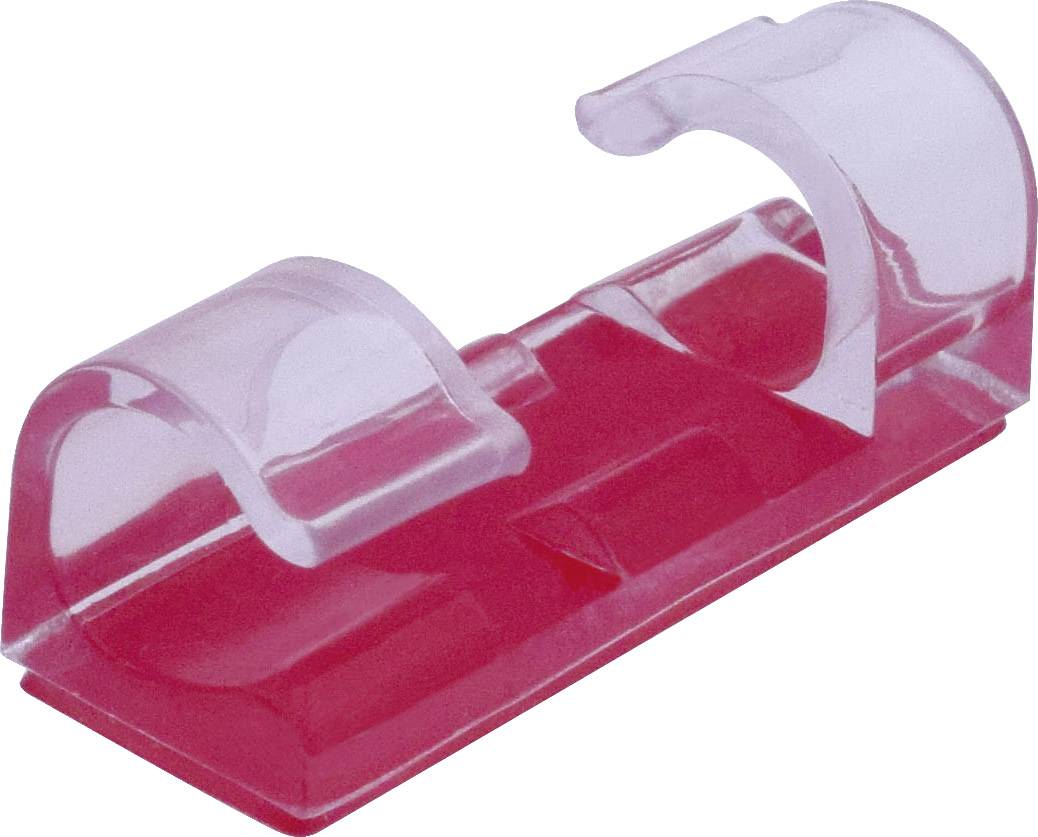 Tru Components TC-6649836 93015c306r drzac kabla, samolepljivi, providni