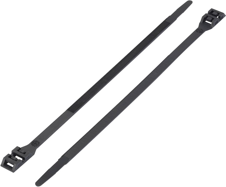 Vezica 760 mm crna sa duplom glavom Tru Components 1592838 TC-DK-760BK203