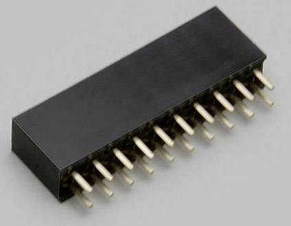 Tru Components TC-2506354 konektor Osnovna mreza: 2 mm Ukupan broj polova: 12 Broj redova: 2