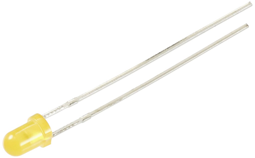 Tru Components difuzna LED narandzasta okrugla 3 mm 500 mcd 30 12 mA 5 V