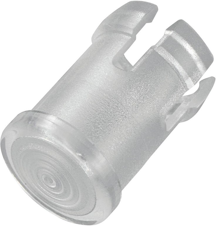 Tru Components EDK-1C-PCV svetlosni poklopac providan Pogodno za (LED) LED 5 mm