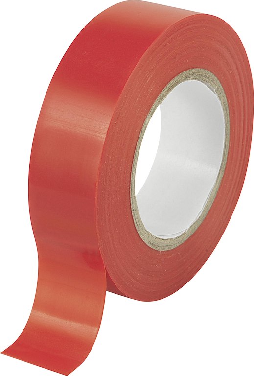 Izol traka crvena (D * s) 10 m * 19 mm Tru Components 1564097 1 rola