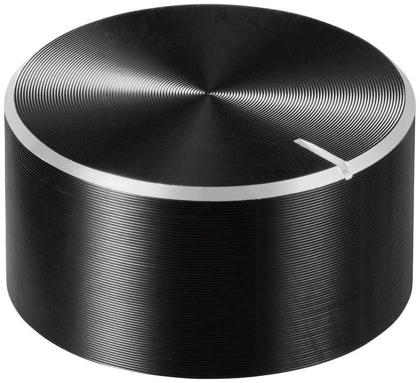 TRU Components TC-11696480 taster 25 mm aluminijum, plastika