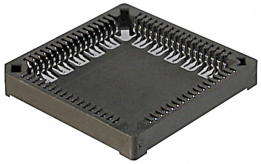 Tru Components 1586549 A-CCS 028-Z-SM plcc uticnica Osnovna mreza: 7,62 mm Broj pinova: 28