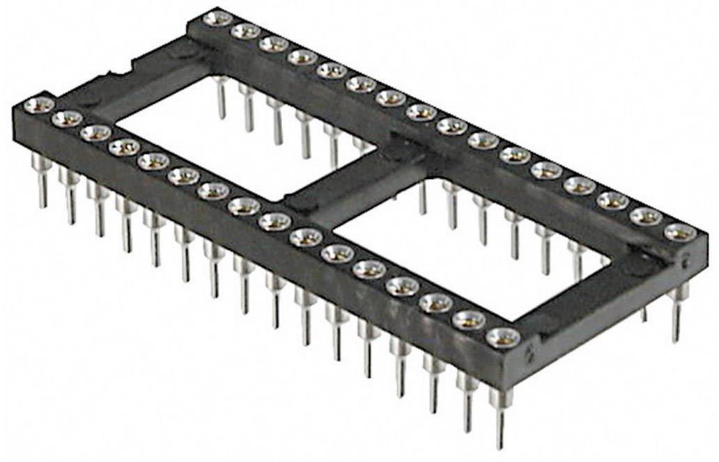 Tru Components 1586546 AR 40 HZL-TT zicana uticnica Osnovna mreza: 15,24 mm Broj pinova: 40 Precizni kontakti
