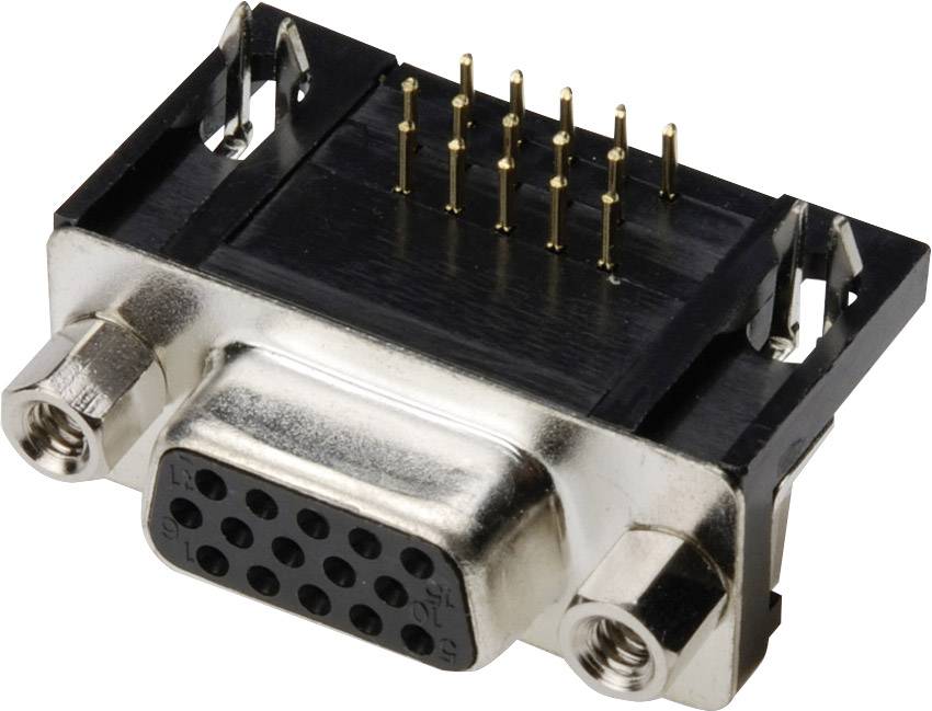 D-SUB glava sa zenskim kontaktima, vel pinovi: 44 lemni konektor Tru Components TC-A-HDF 44 A-KG/T-203