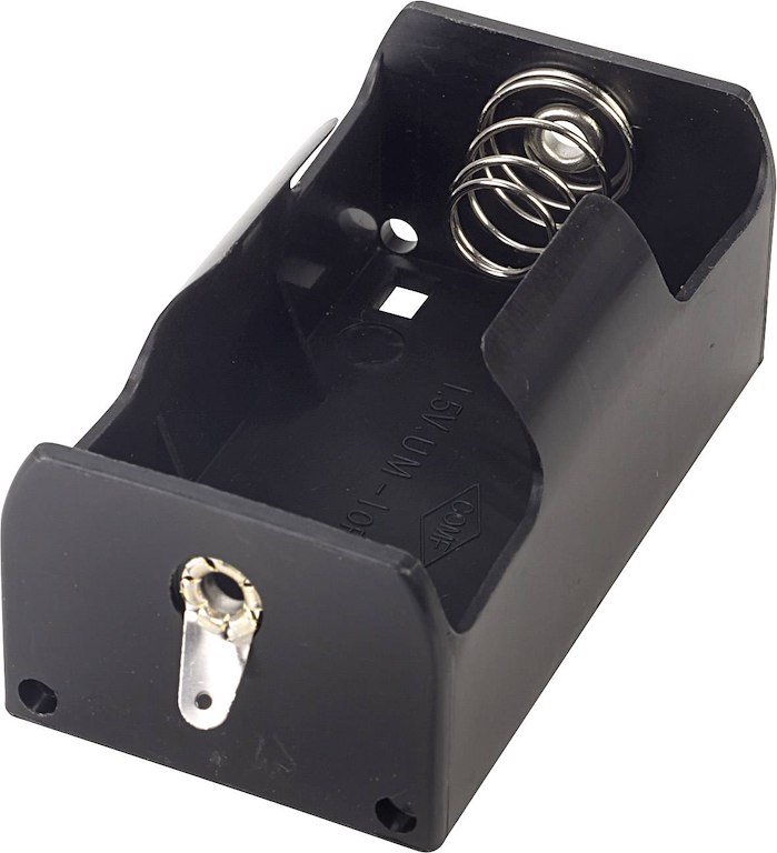 Drzac baterije 1* Mono (D) terminal za lemljenje Tru Components BH-111-1D