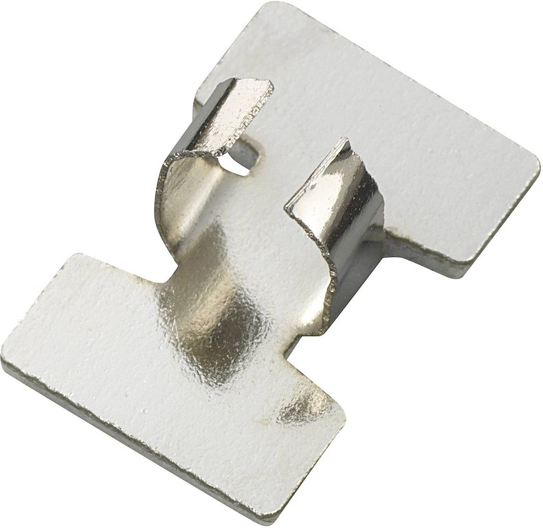 Stezaljka za montazu, samolepljiva, srebrna Tru Components 543638
