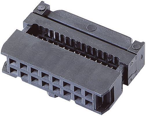 Tru Components 1580956 konektor sa zastitom od povlacenja Osnovna mreza: 2,54 mm Ukupan broj polova: 20 Broj redova: 2