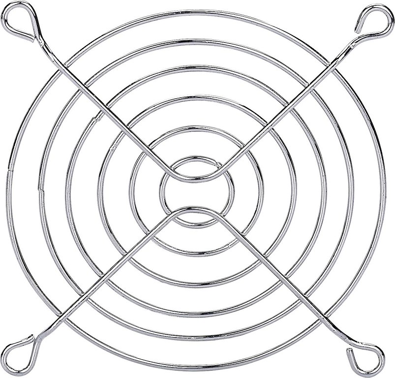 Tru Components resetka za ventilator ad (s * V) 110 mm * 110 mm celik