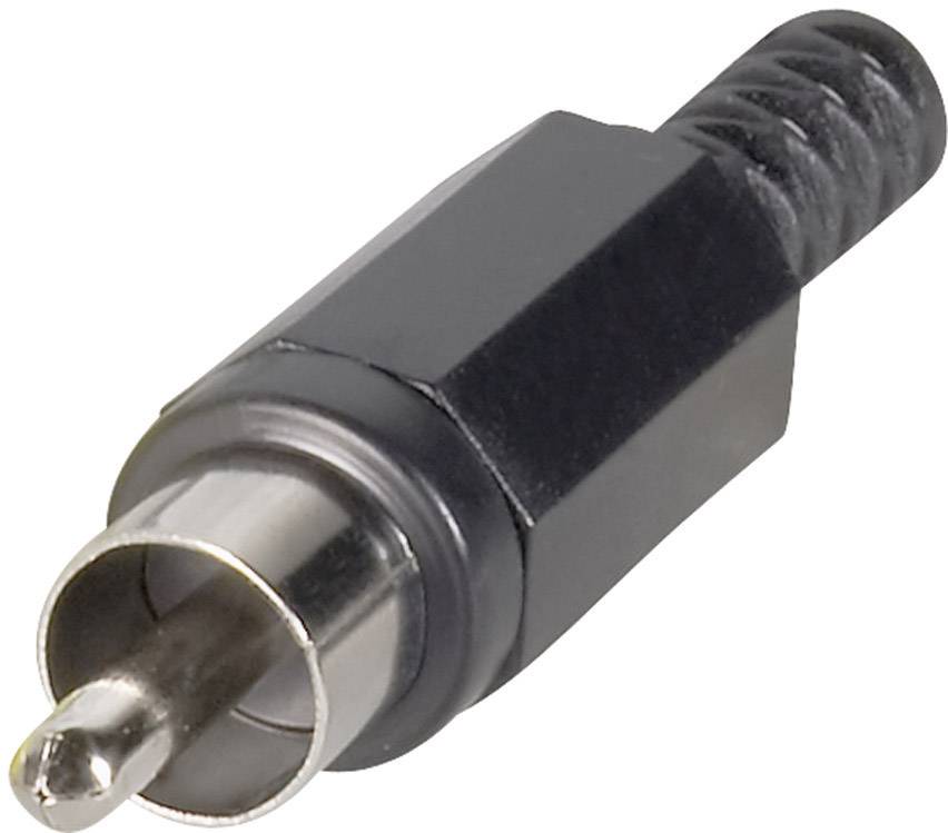 Tru Components 1578854 cinch konektor ravni muski konektor broj pinova: 2 zuta