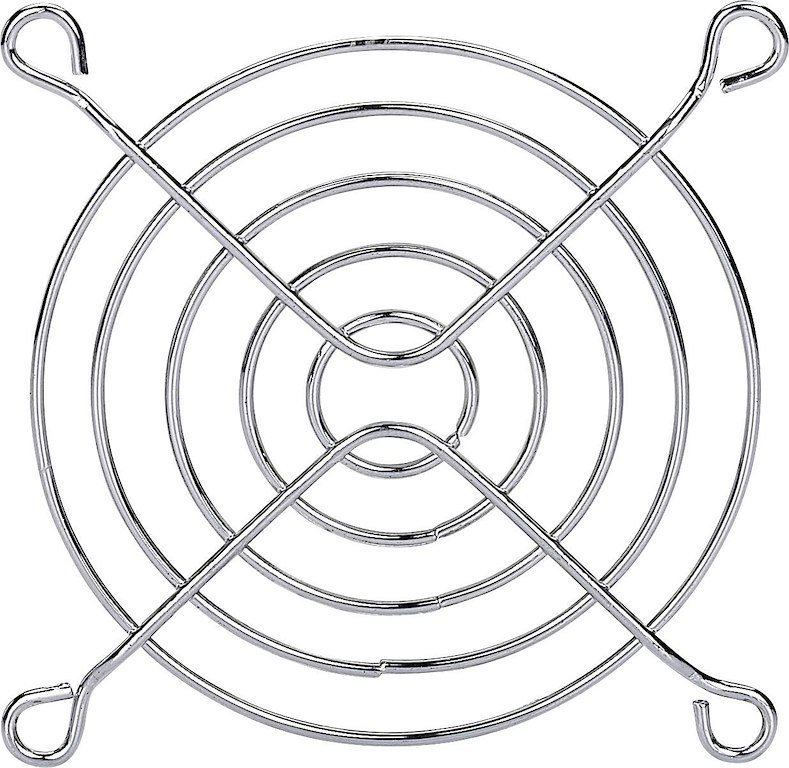 Tru Components resetka za ventilator ad (s * V) 80 mm * 80 mm celik