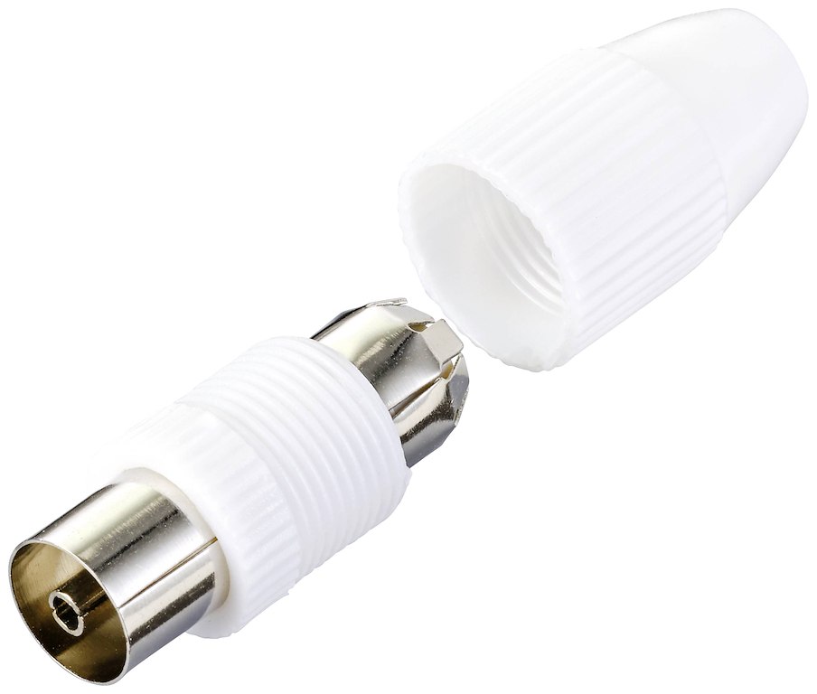 Tru Components TC-10336032 zenski koaksijalni konektor Prikljucci: IEC koaksijalna uticnica Precnik kabla: 7,8 mm ad