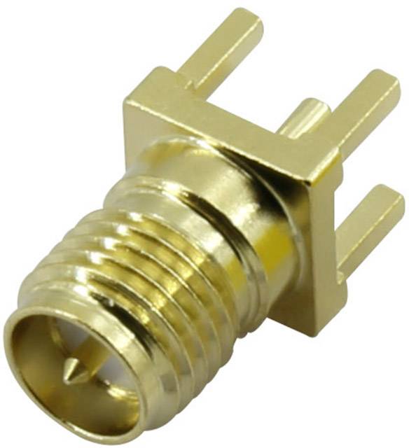 SMA konektor, uticnica, horizontalna montaza 50 Tru Components SMA-50KE