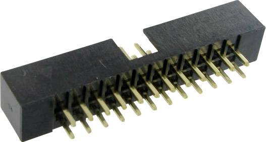 Prikljucak za vrata bez poluge za izbacivanje, korak: 2 mm ukupno st. stubova: 14 Tru Components
