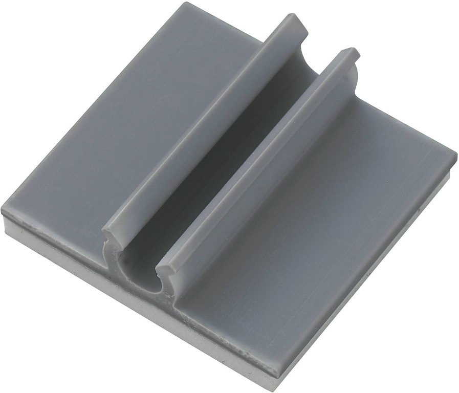 Postolje za montazu, samolepljivo, sivo Tru Components 543362