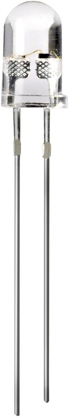 Tru Components 1556965 difuzna LED zuta okrugla 5 mm 2180 mcd, 6500 mcd 50 20 mA 3,3 V