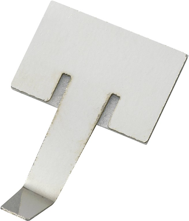 Stezaljka za montazu, samolepljiva, srebrna Tru Components 543674
