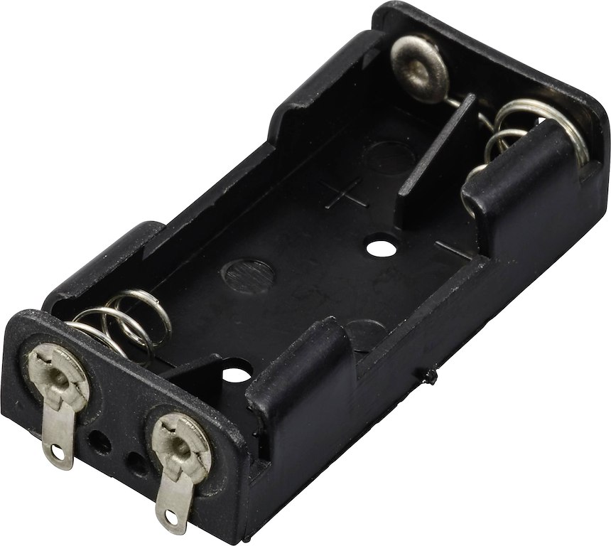 Tru Components TC-13220568 drzac baterije 2* Mikro (AAA) lemni prikljucak (D * S * V) 51 * 24 * 12 mm
