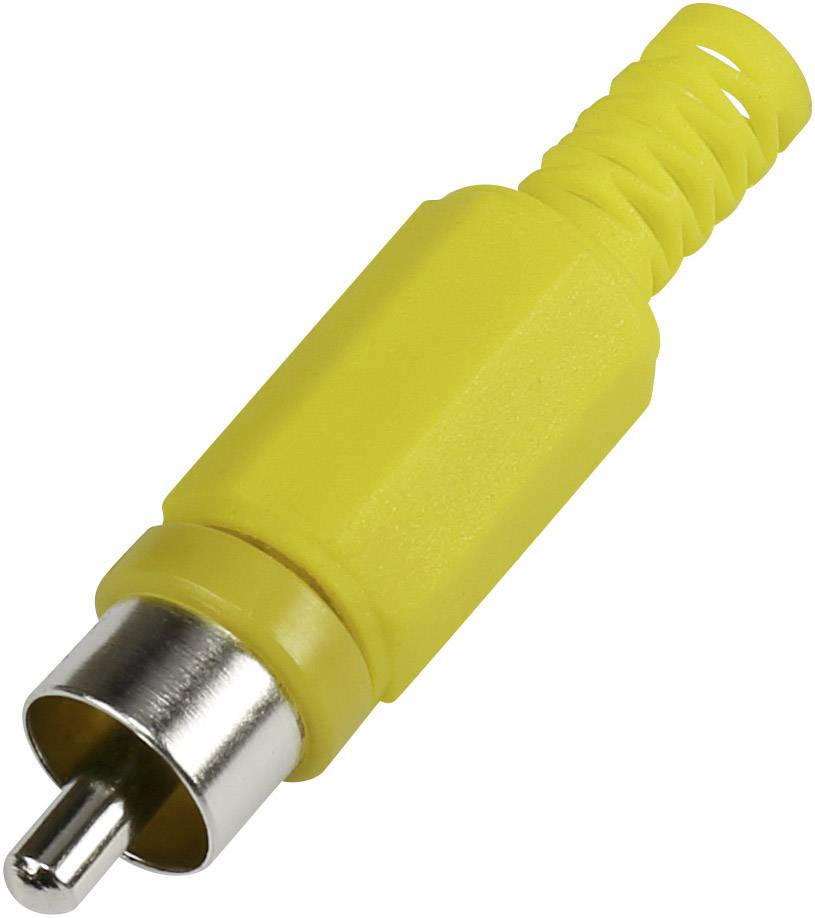 Cink konektor, ravni utikac st. stubovi: 2 zute Tru Components