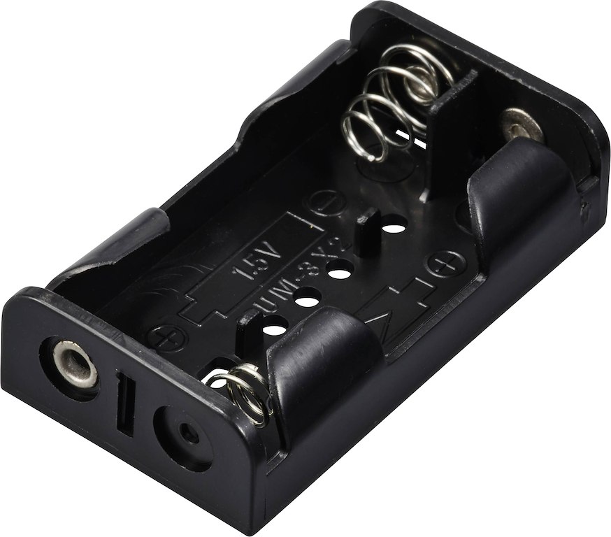 Tru Components TC-13220524 drzac baterije 2* Mignon (AA) lemni prikljucak (D * S * V) 59 * 15 * 33 mm
