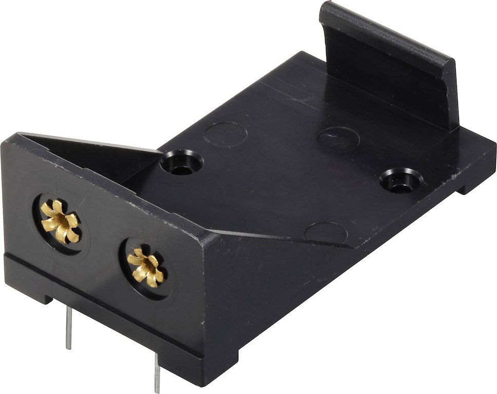 Tru Components TC-13220596 drzac baterije 1* 9 V blok kontaktnih polova (D * S * V) 54 * 30 * 20 mm