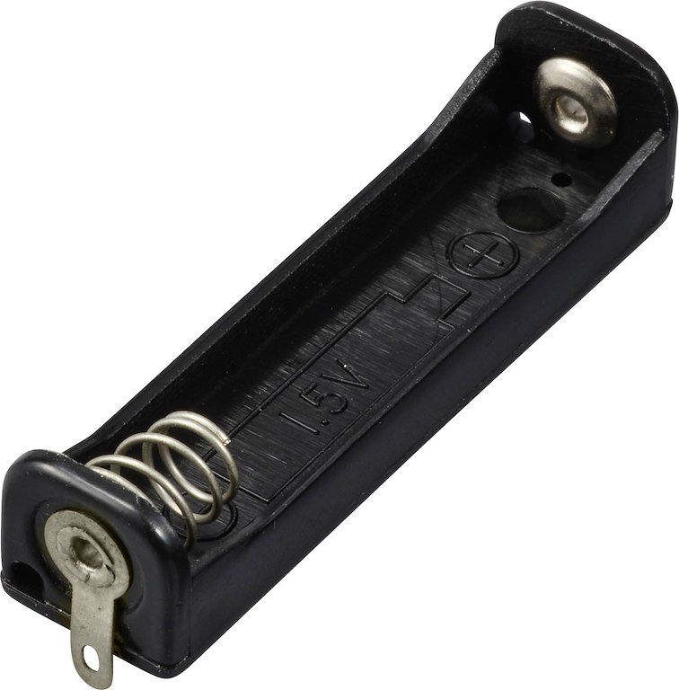 Tru Components TC-13220556 drzac baterije 1* Mikro (AAA) lemni prikljucak (D * S * V) 50 * 12 * 13 mm