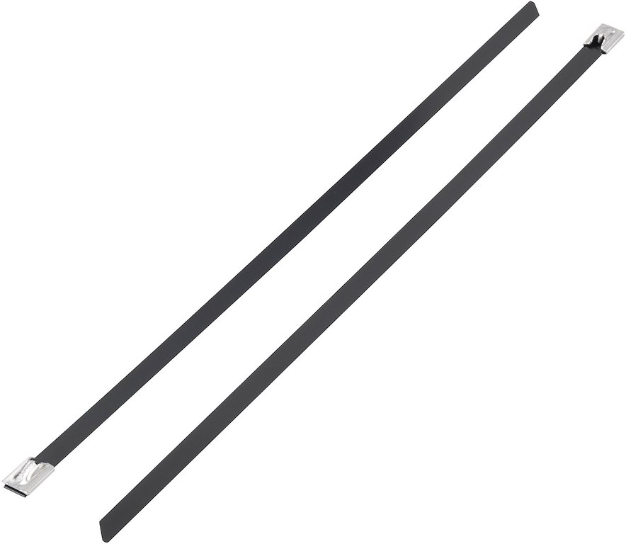 Vezica 201 mm crna sa premazom Tru Components 1592786 TC-BSTC-201203