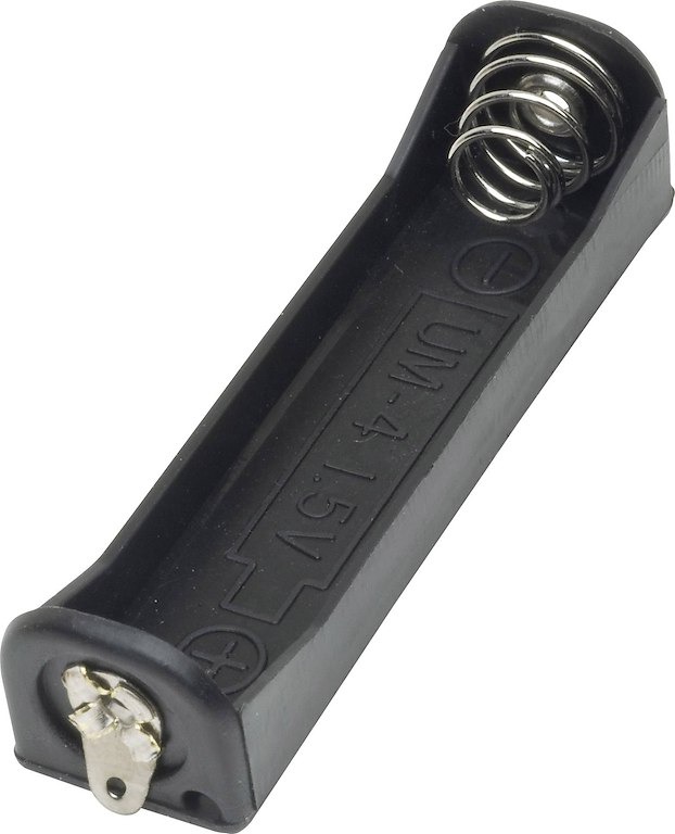 Drzac baterije 1* Micro (AAA) lemni terminal Tru Components BH411-3D