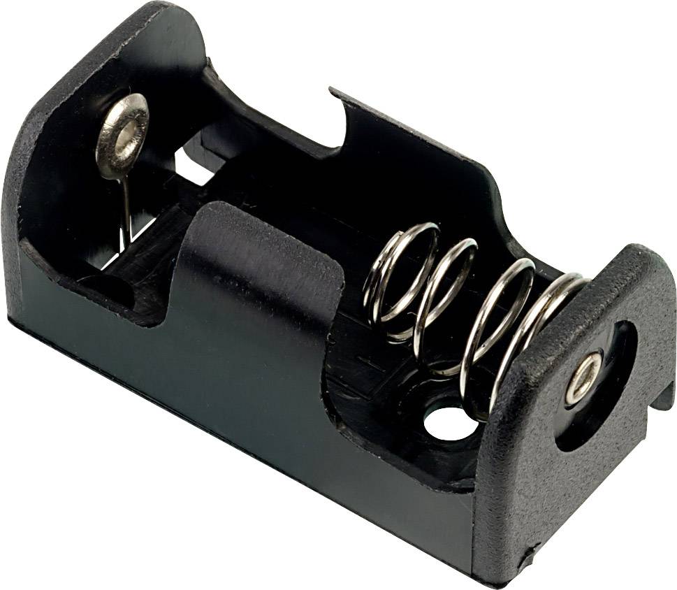Drzac baterije 1* 1/2 AA kontakt pol Tru Components BH-1/2AA-2P