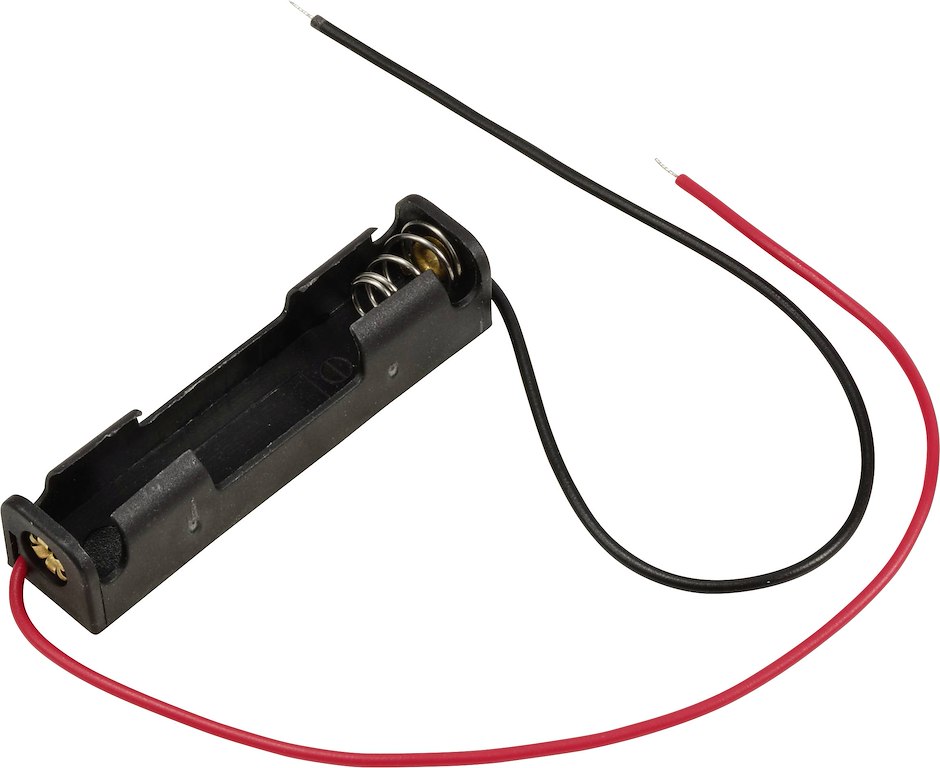 Tru Components TC-13220656 drzac baterije 1* Mikro (AAA) kabl (D * S * V) 51 * 12 * 12 mm