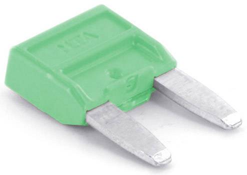 Tru Components 8551252 mini pljosnati osigurac za auto 30 A svetlo zelena