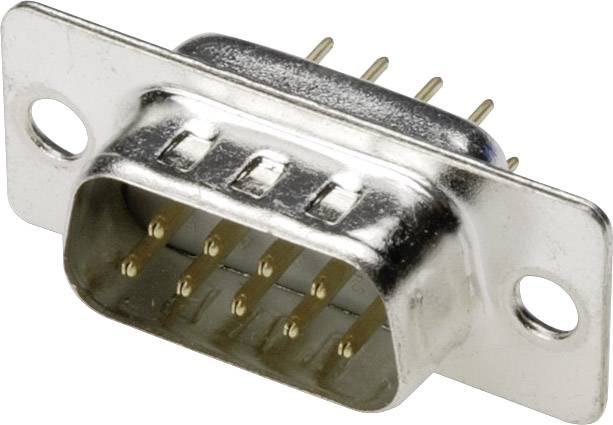 D-SUB zaglavlje sa muskim kontaktima ul. pinovi: 9 konektor za lemljenje Tru Components TC-A-DS 09 PP/Z-203