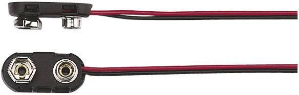 Konektor baterije 1* 9 V Blok konektor za dugme Tru Components 18-3786