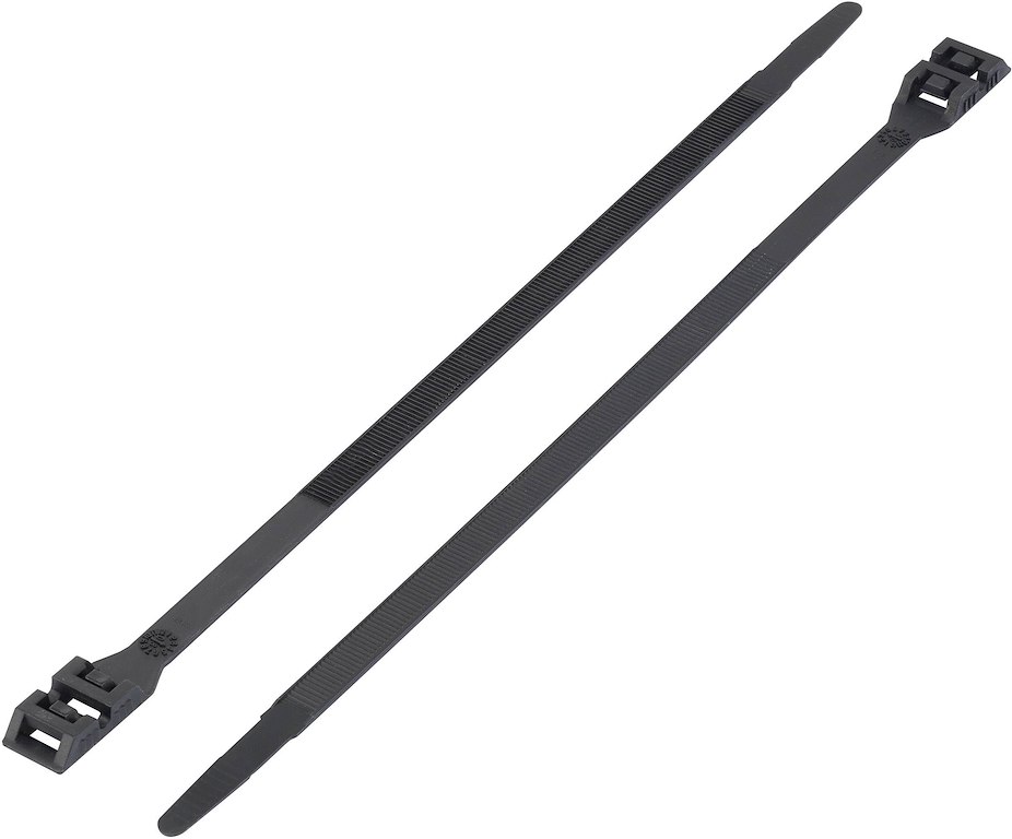 Vezica 510 mm crna sa duplom glavom Tru Components 1592754 TC-DK-510BK203