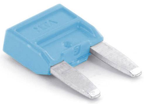 Tru Components 8551284 mini pljosnati osigurac za auto 15 A svetlo plavi