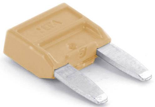 Tru Components 8551236 mini pljosnati osigurac za auto 5 A svetlo braon