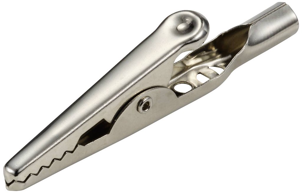Tru Components TC-12356288 ESD adapter krokodil stipaljka, banana utikac