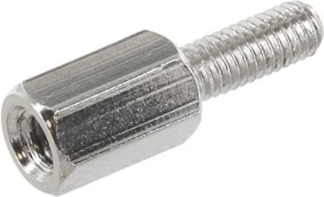 Tru Components TRUD3*18A5MH TRUD3*18A5MH distancni vijak (D) 18 mm 10 mm 8 mm mesing (pocinkovano)