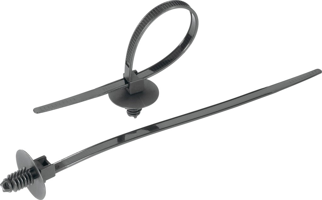 Vezica 169 mm crna, sa podeljenim jezickom i Teller TRU komponentama 1592908 TC-PDVR170BK203